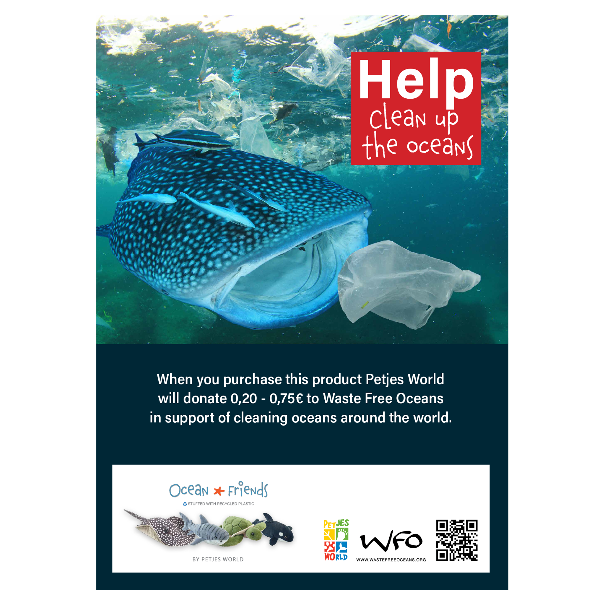 Poster B2 Ocean Friends – Petjes World